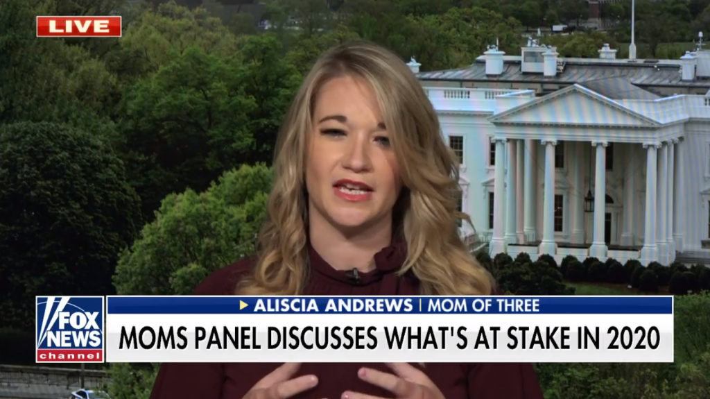 WATCH: Aliscia Andrews Talks "Mom Vote" on Fox & Friends - Fairfax ...