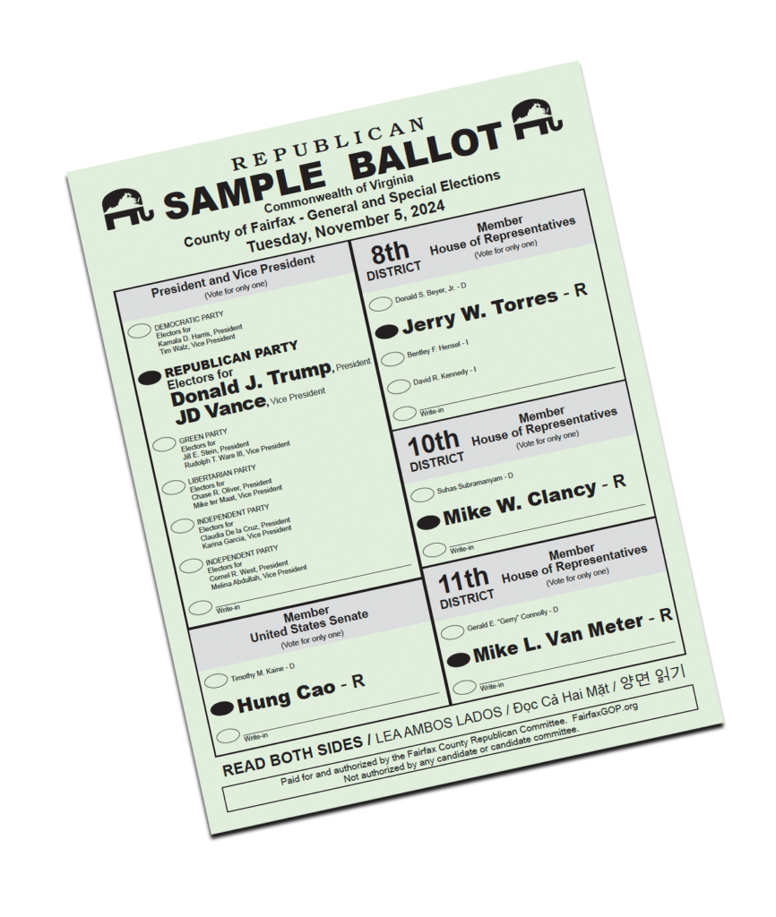 Voter Info - Fairfax County Republican Committee