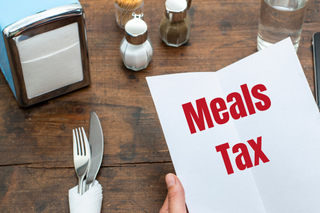 The Meals Tax is Back on the Menu - Fairfax County Republican Committee