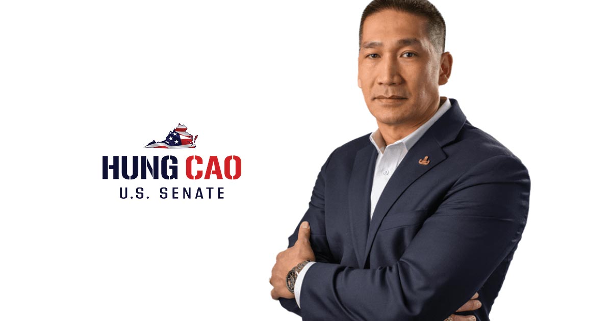 Republican Cao Looks to Reverse GOP Senate Fortunes in Old Dominion ...